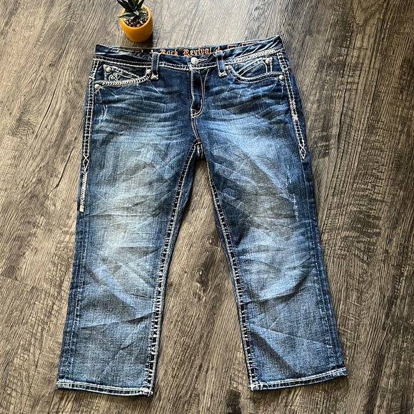 Rock Revival | Jeans | Rock Revival Capri Jeans | Poshmark